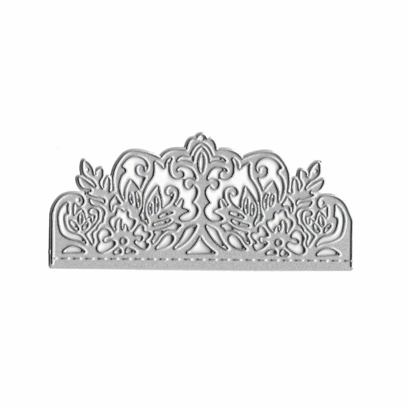 Lace Flowers Metal Cutting Dies Stencil DIY Scrapbooking Album Stamp Paper Card