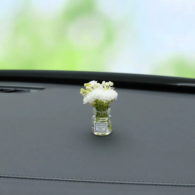 Маленькие украшения для салона автомобиля, аксессуары для салона автомобиля, дисплей на центральной консоли, украшения