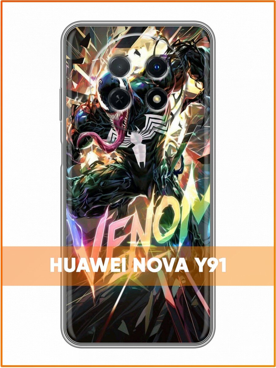 Чехол для Huawei Nova 14i с принтом для мальчиков с Веномом (Хуавей Нова 14и)