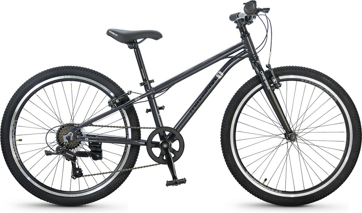 Велосипед Maxiscoo 1 Bike Standard 24 (2026), алюминиевая рама, цвет Синий