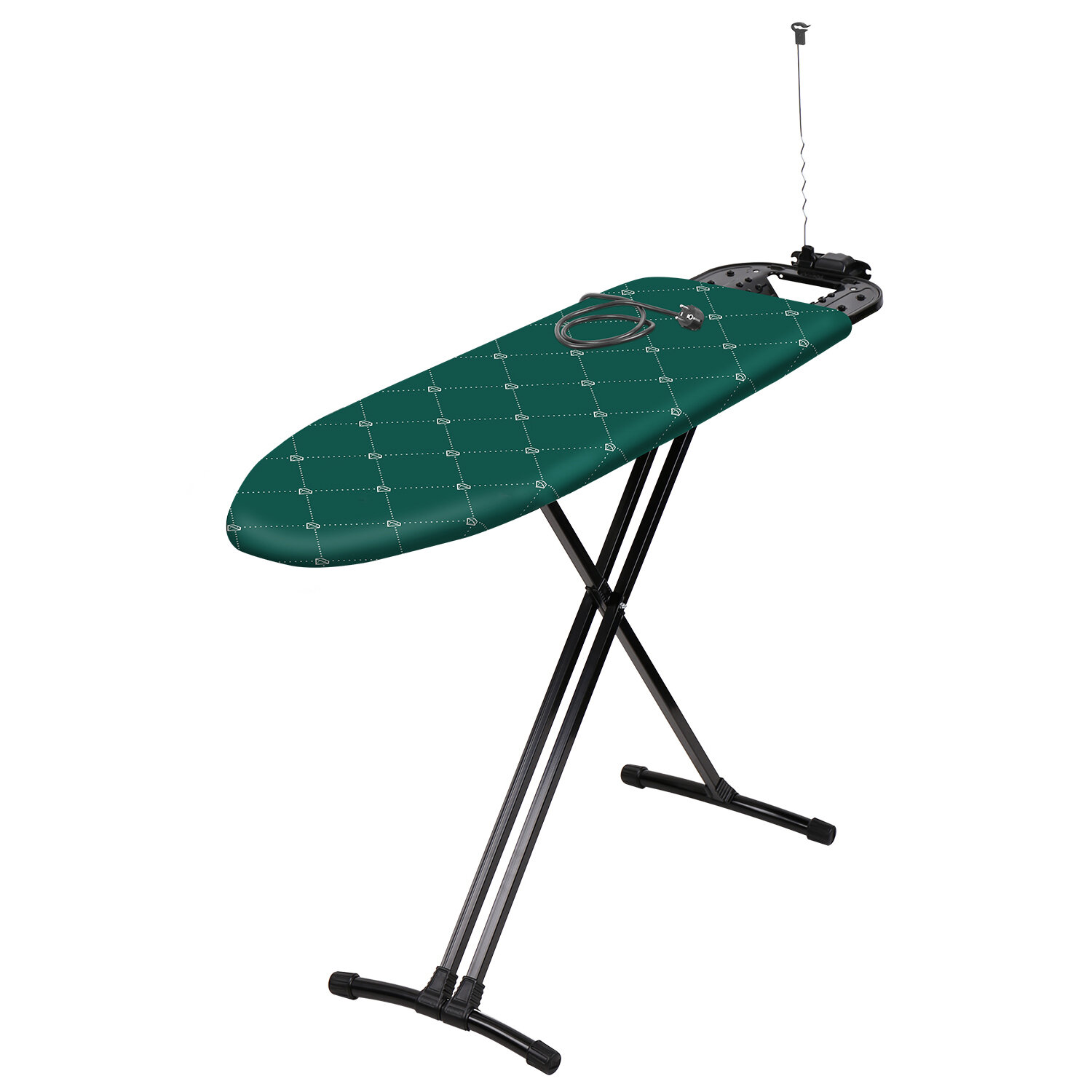 Доска гладильная Nika Haushalt Brilliant Emerald, 120х40 см, термопластик