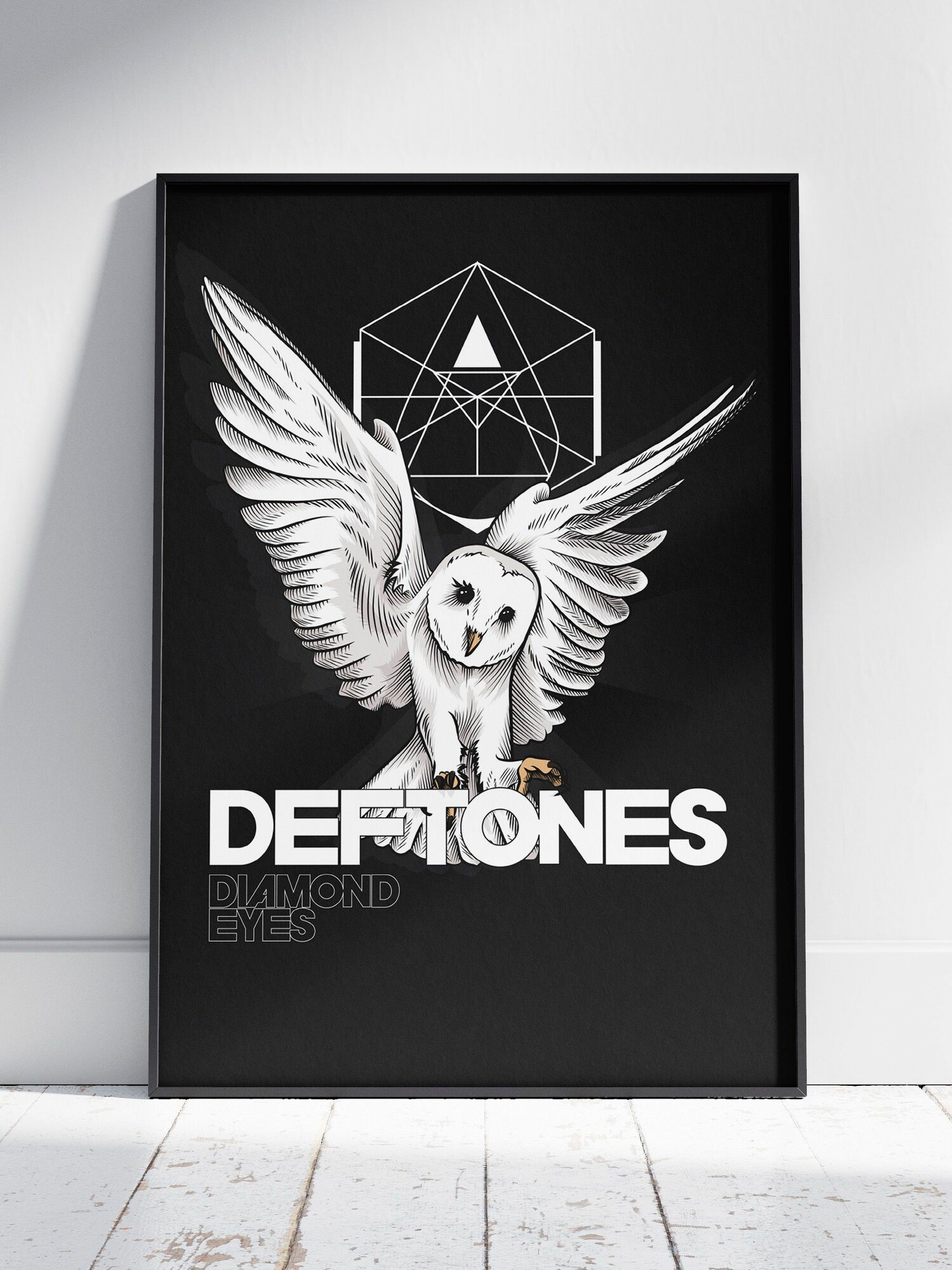 Плакат на стену для интерьера Дефтонс (Deftones 17) - Постер по музыке и артисту формата A4 (21x30 см)
