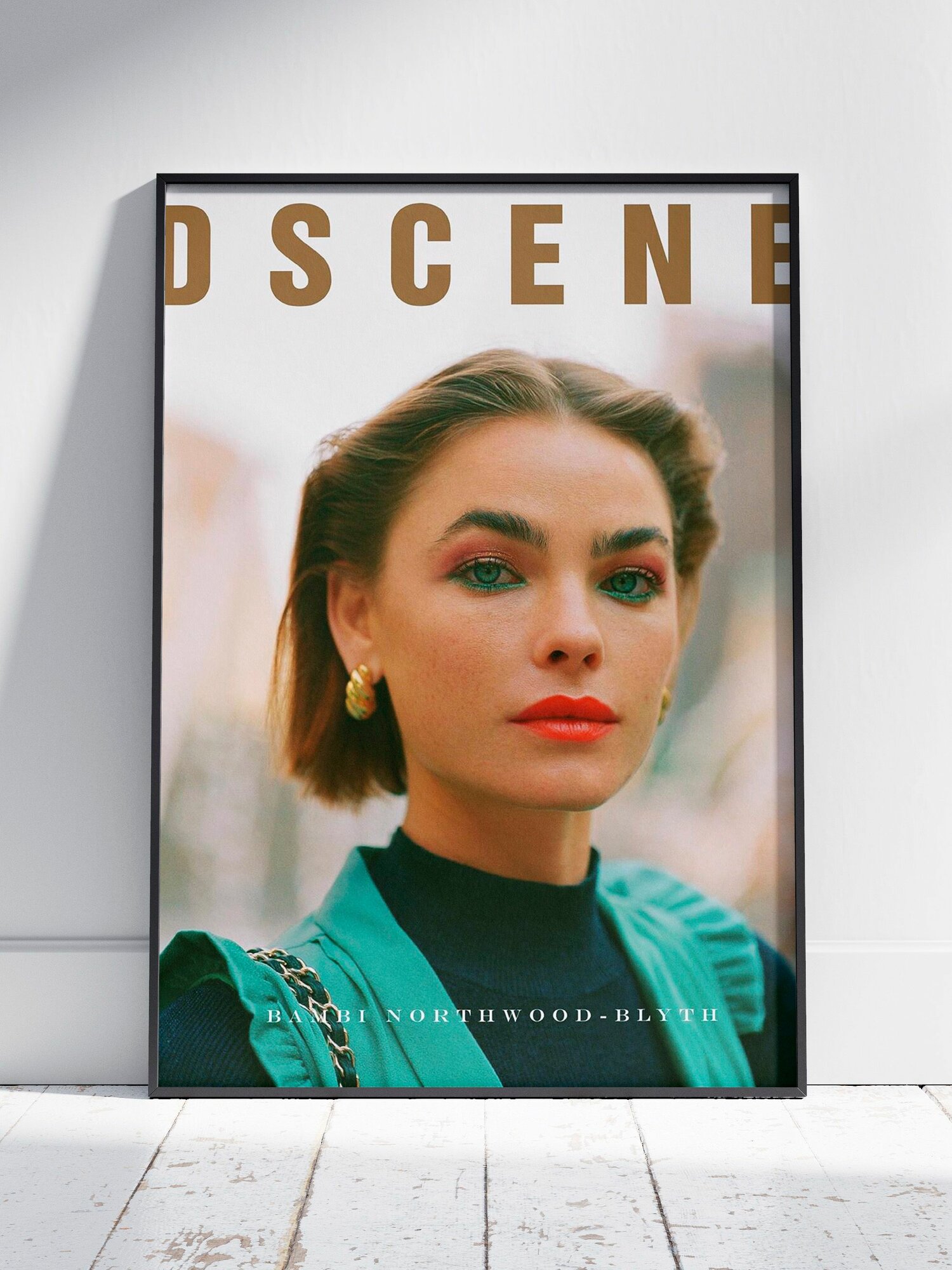 Плакат на стену для интерьера Бэмби Нортвуд Блит (Bambi Northwood Blyth 2) - Постер по модели, бренду и моде формата A4 (21x30 см)