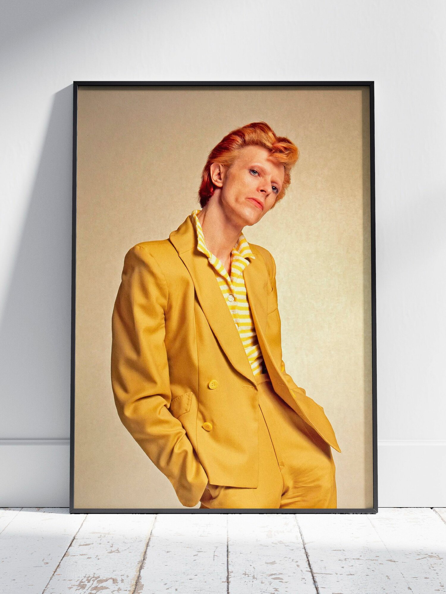 Плакат на стену для интерьера Дэвид Боуи (David Bowie 12) - Постер по актеру фильма, кино, сериала формата A4 (21x30 см)