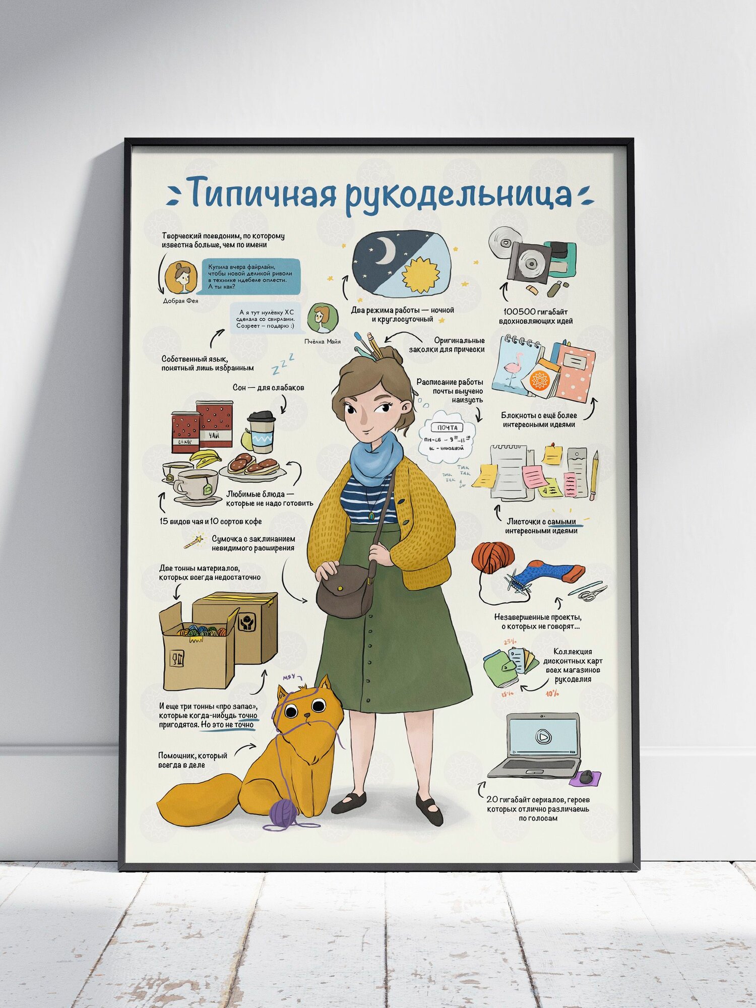 Плакат на стену для интерьера Профессии (Мемы 7) - Постер по карьере формата A4 (21x30 см)
