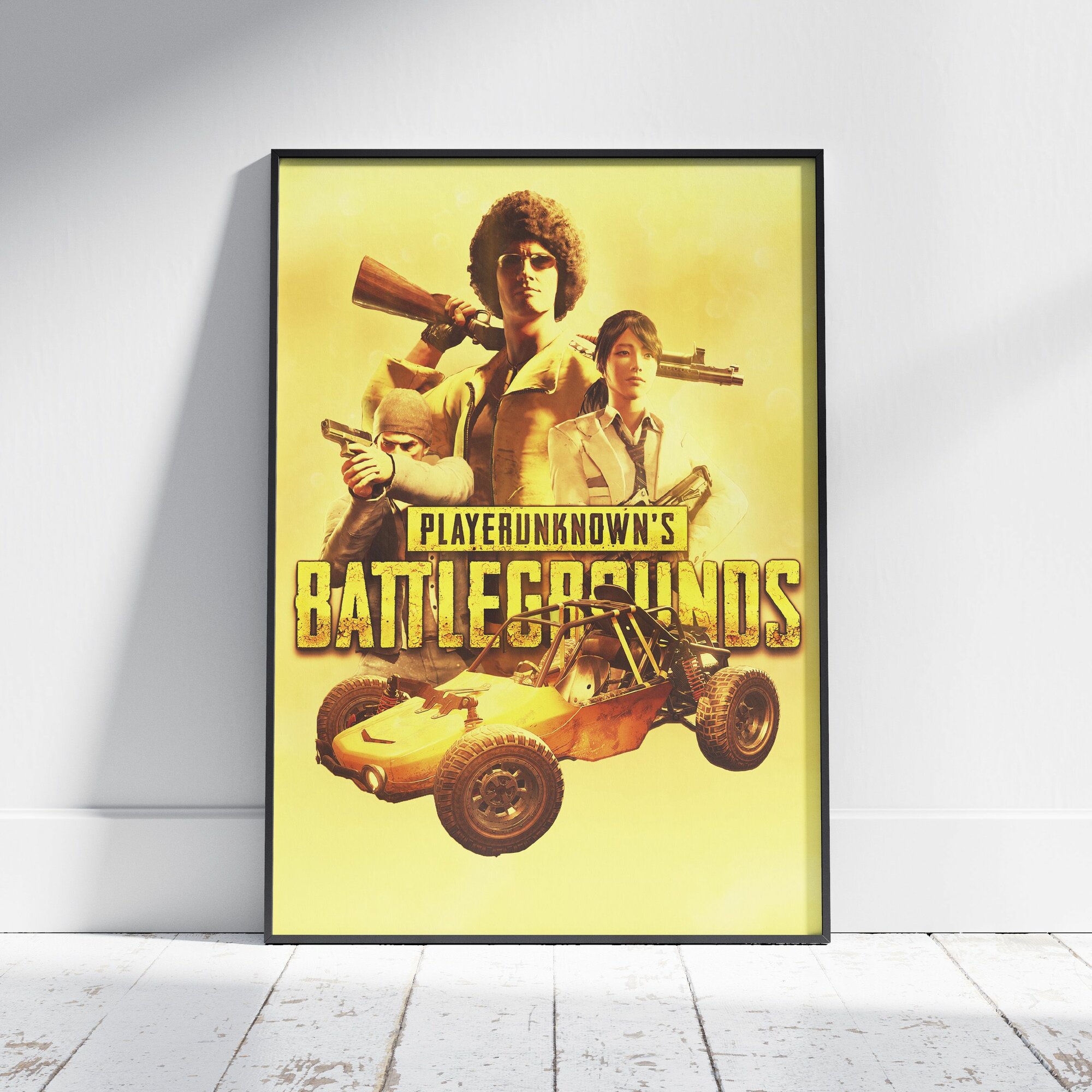 Плакат на стену для интерьера пабг - PUBG (Общее 13) - Постер по игре формата А3 (30x42 см)