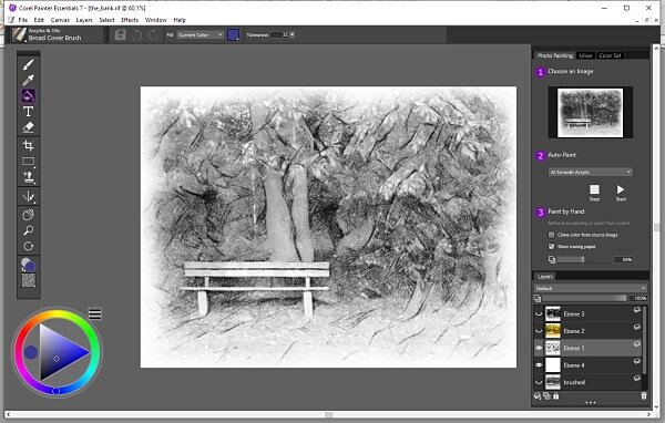 Corel Painter Essentials 7 Ключ • Цифровой ключ • регион Весь мир
