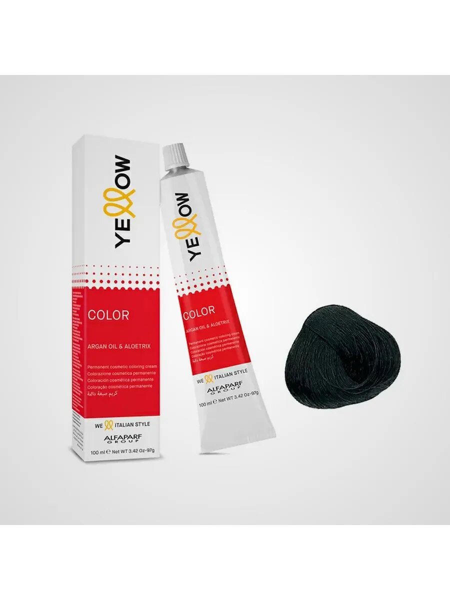 PROFESSIONAL Ye Color Permanent Coloring Cream Краска 100 мл