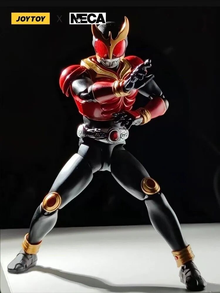Фигурка Kamen Rider Kuuga Истинный скелет 15 см Юбилейное издание 50 лет NECA JOYTOY — фото 1