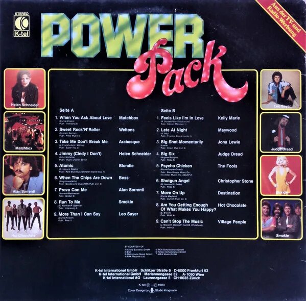 Various - Power Pack VG+ — фото 1