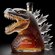Godzilla 70th Anniversary Edition бутылка 0.32 л прозрачная для алкогольных напи...
