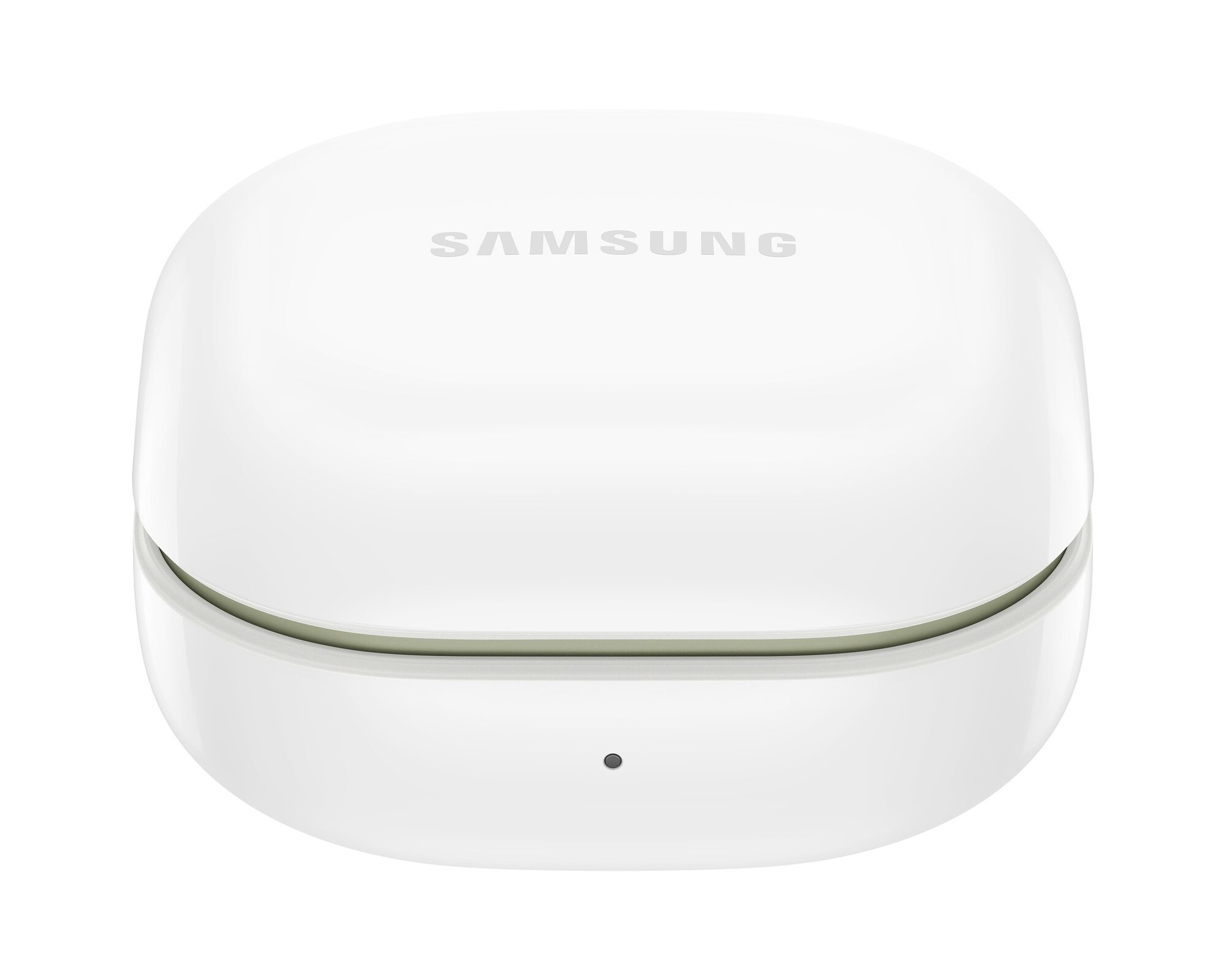 Зарядный кейс для Samsung Galaxy buds 2 (R177) зeлeный, без наушников