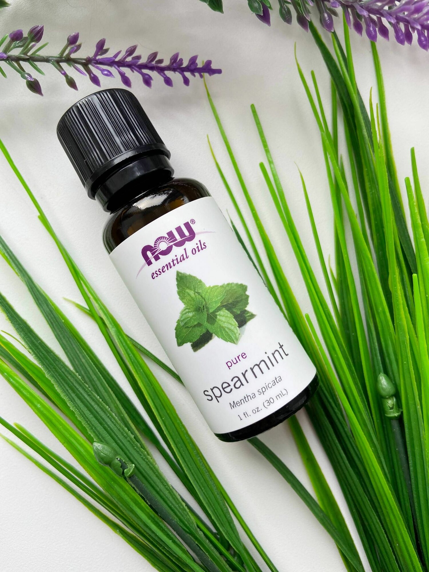 Эфирное масло мяты садовой, Now Foods, Spearmint Oil, 30 мл