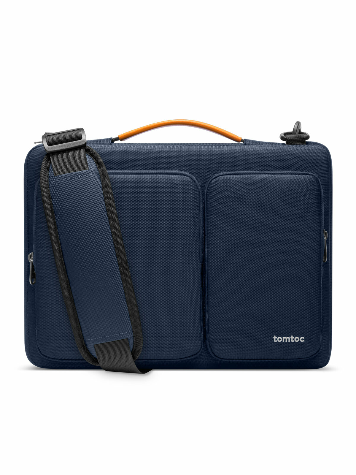 Сумка Tomtoc для ноутбука 16", Defender-A42 с мягкой внутренней подкладкой, с защитой углов CornerArmor, темно-синий