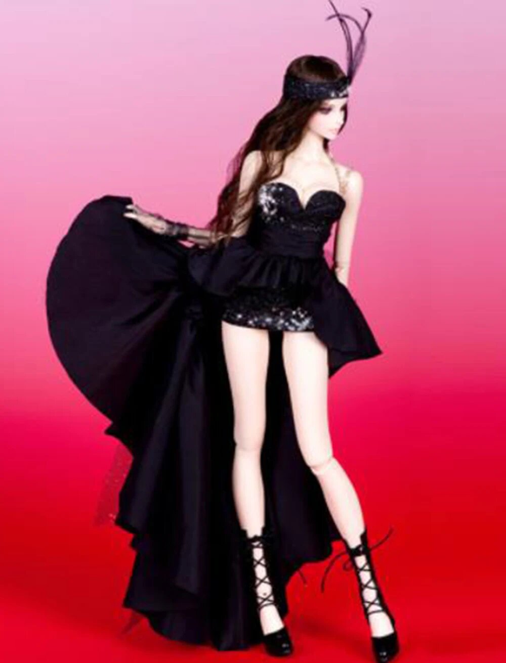 Кукла BJD Chicline, голова, белая кожа
