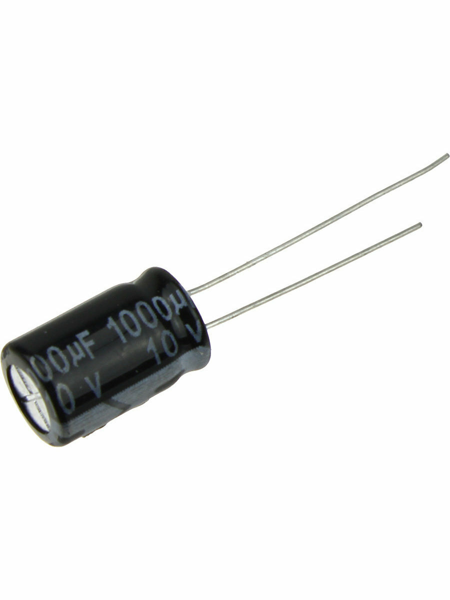 Конденсатор 1000/10V 105C d8 h12