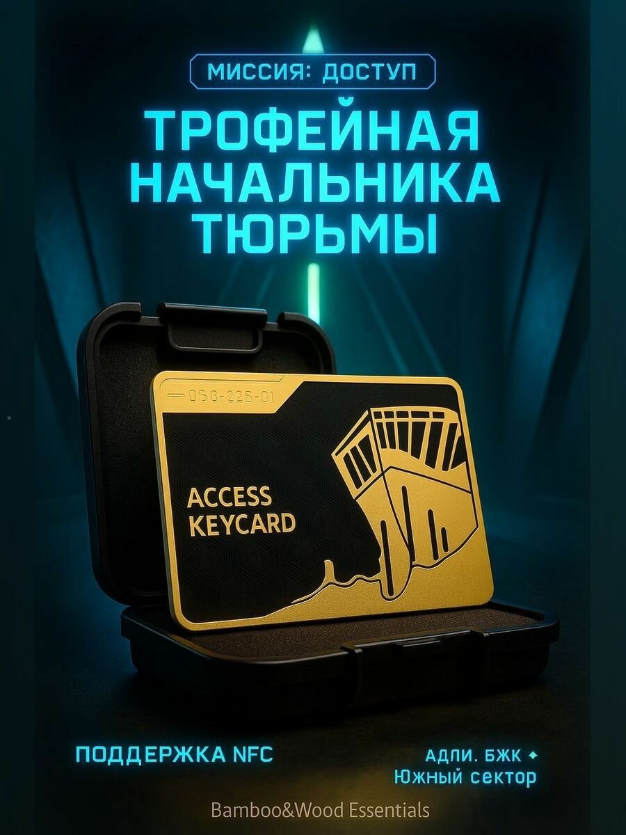 Металлическая карта доступа с NFC-модулем для запуска действий на смартфоне-ROMIKY