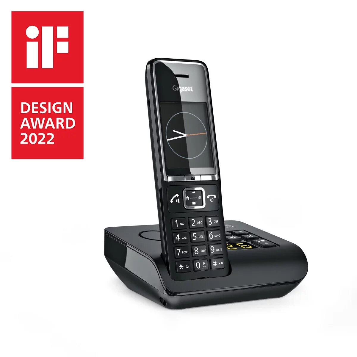 Радиотелефон DECT Gigaset COMFORT 550A, черный