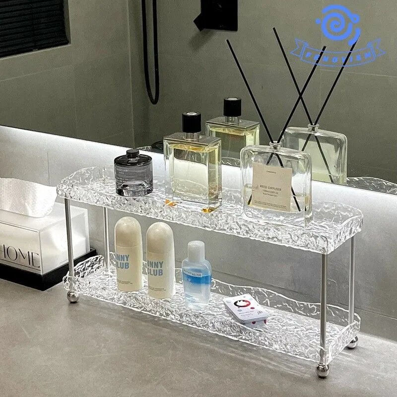 FENGYISM Полка для ванной Настольная Прямая, 10х42.5х19 см, 1 шт.