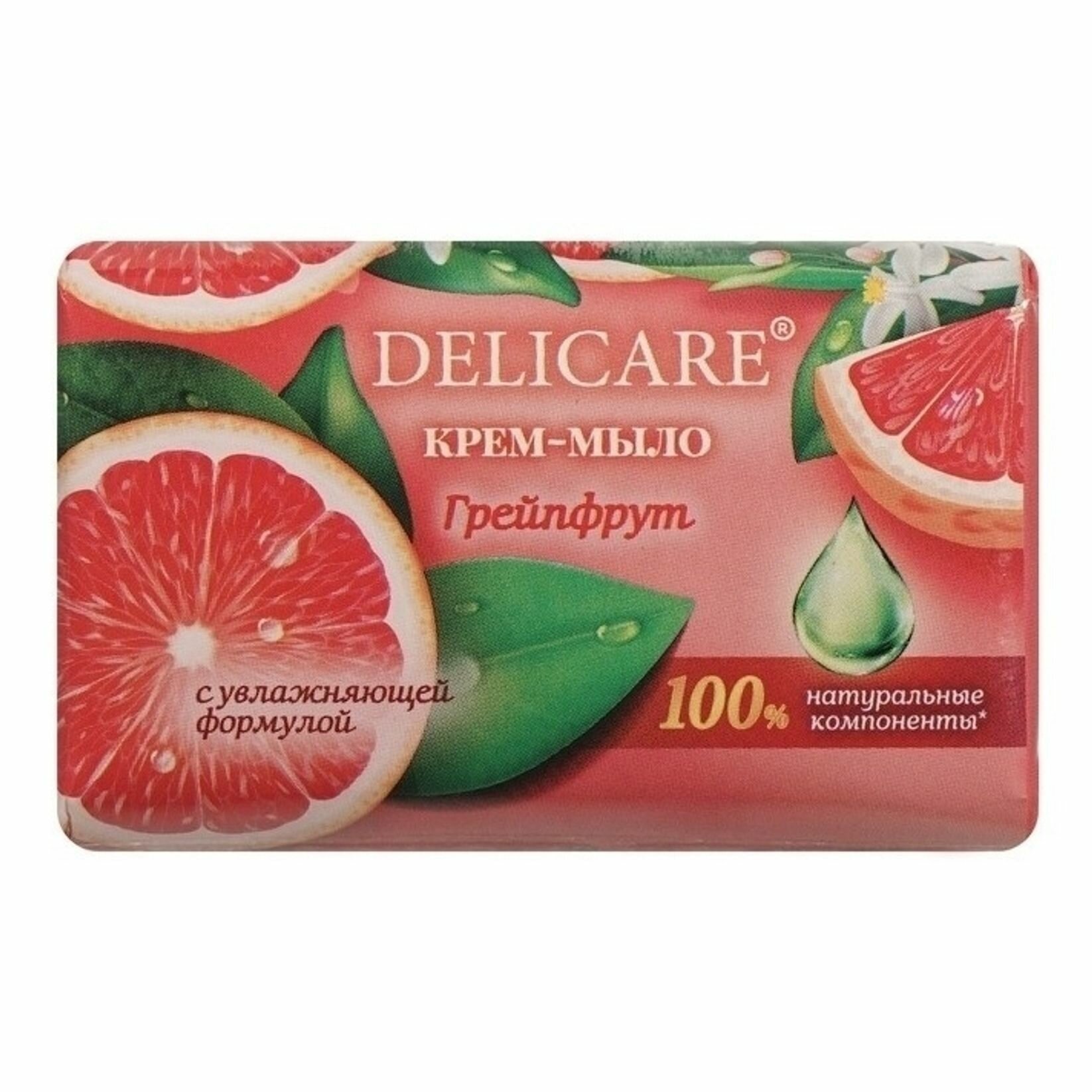 Крем-мыло Delicare Sensitive Care грейпфрут 90 г