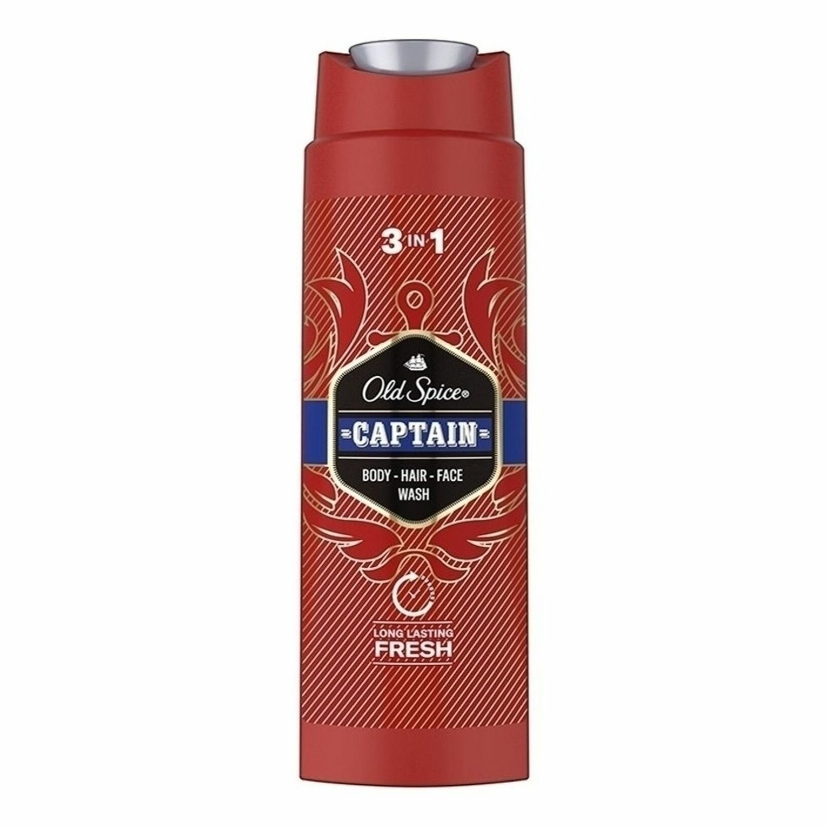 Гель-шампунь для душа Old Spice Captain 2 в 1 Освежающий 25