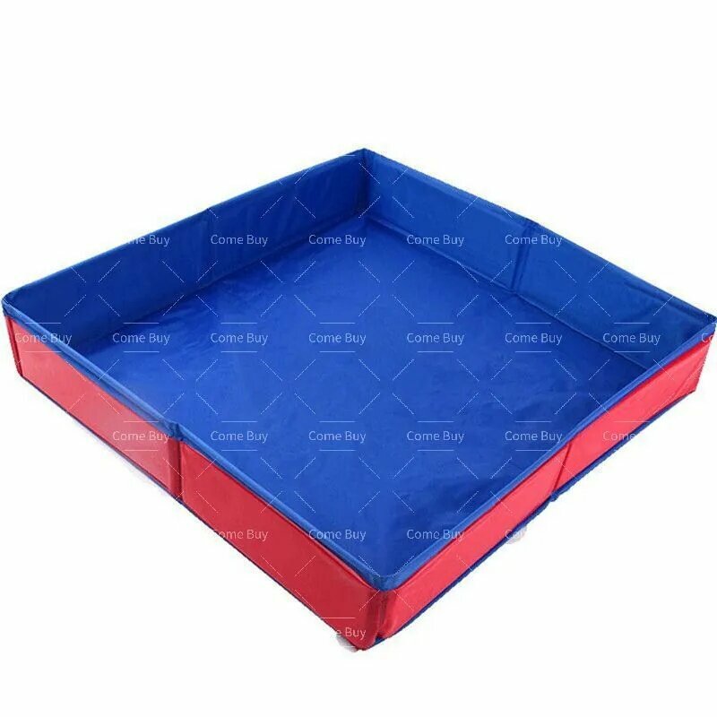 Эксклюзивная песочница для творчества синяя LIN 50x50x8 см