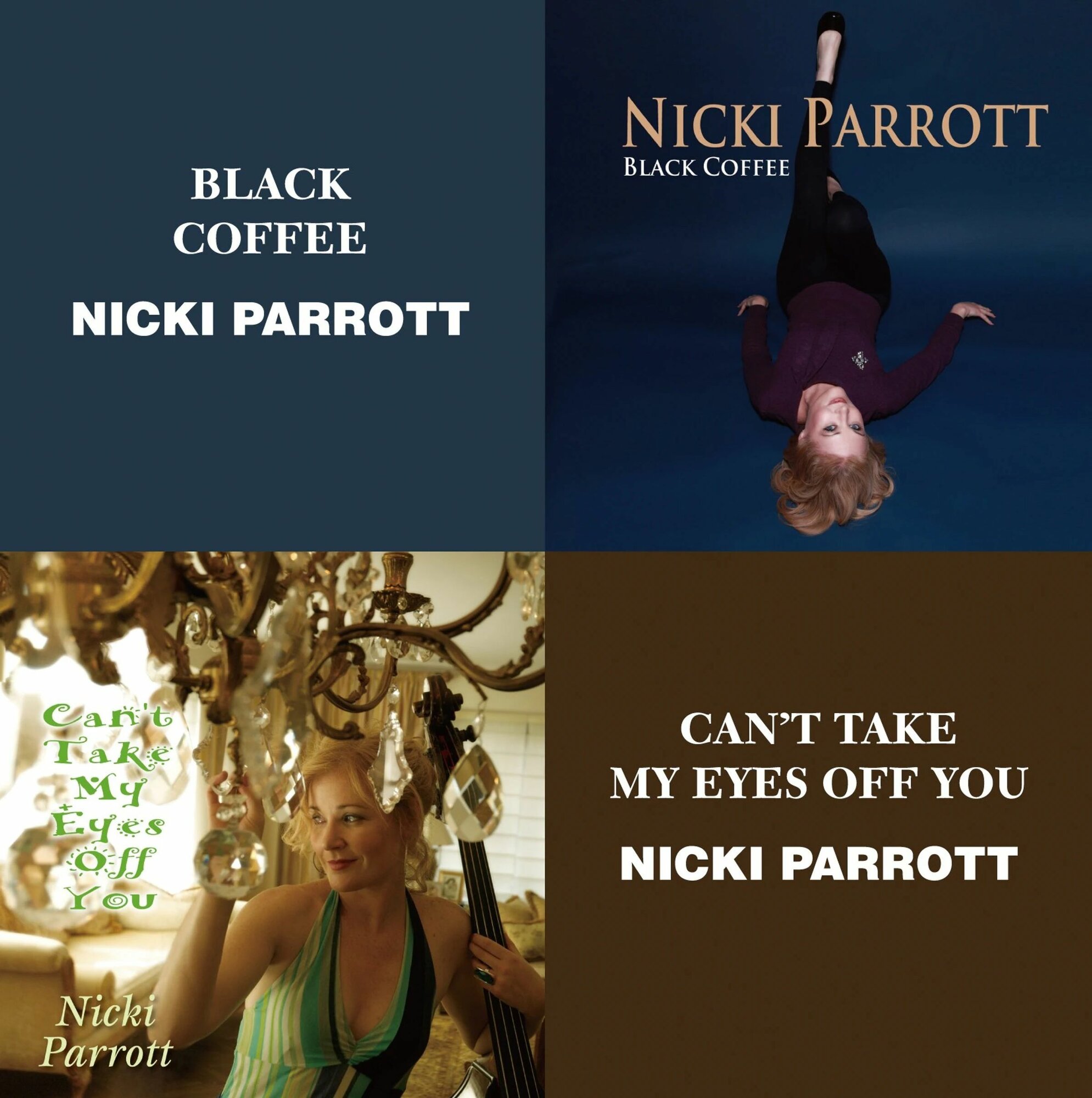 CD диск Nicki Parrott - Black Coffee/ Can't Take My Eyes Off You (2CD Hyper Magnum Sound) Япония, 2013