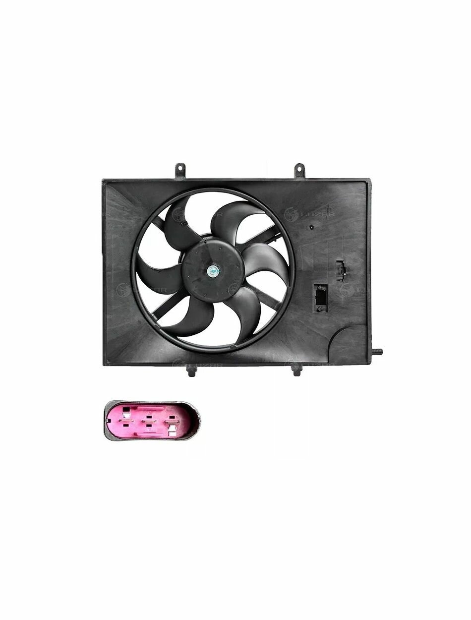 Вентилятор охлаждения GREAT WALL Hover (05 ) 2.0i, 2.4i (с кожухом) / LUZAR