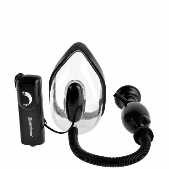 Вибропомпа для вагины Fetish Fantasy Extreme Vibrating Pussy Pump , цвет прозрачный, PipeDream 3692-20 PD