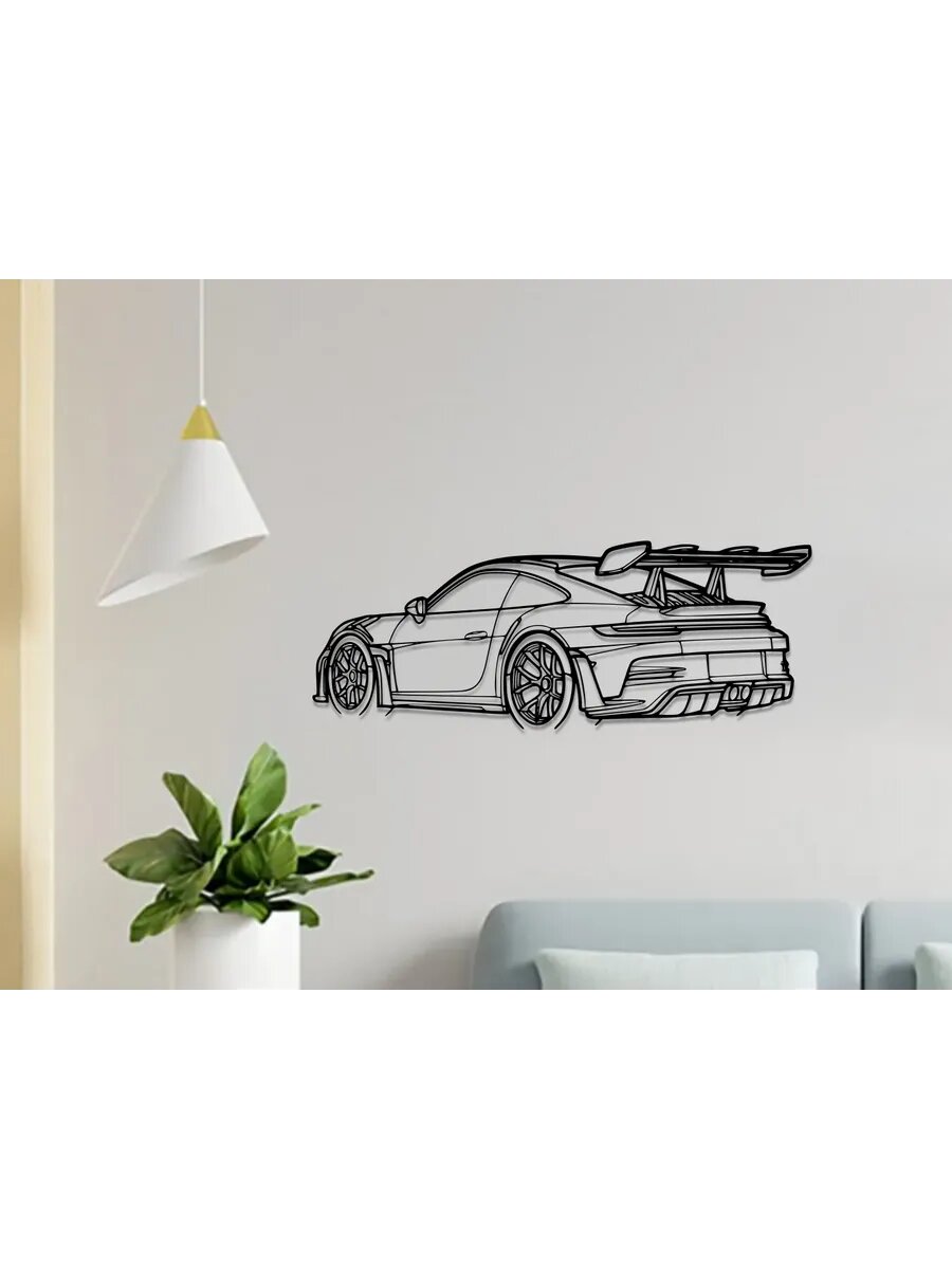 Декоративное панно "Porsche 911 GT3 RS"