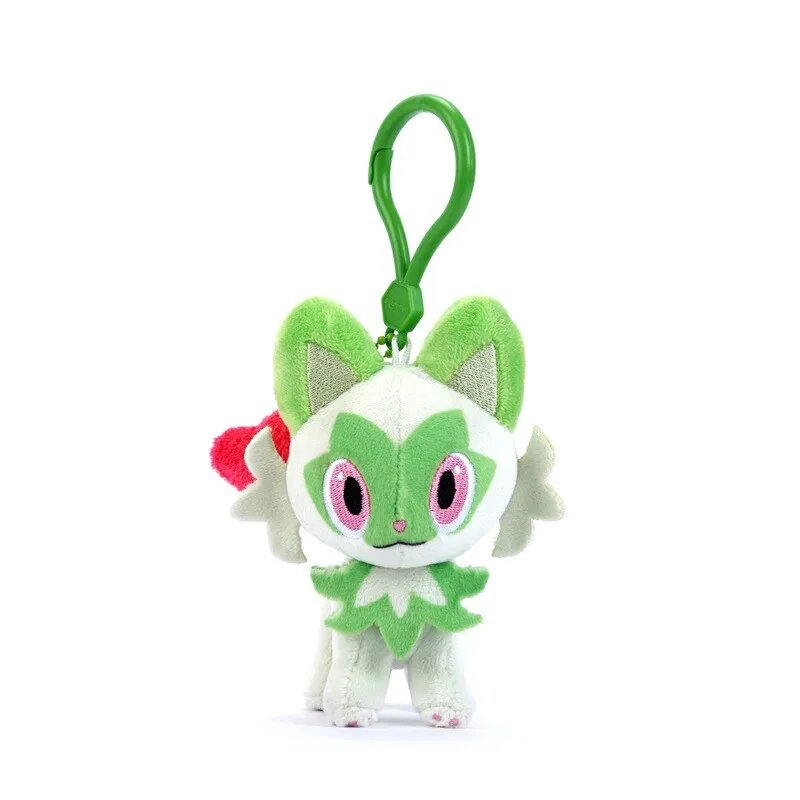 Брелок Pokemon Sprigatito, 10 см, зеленый