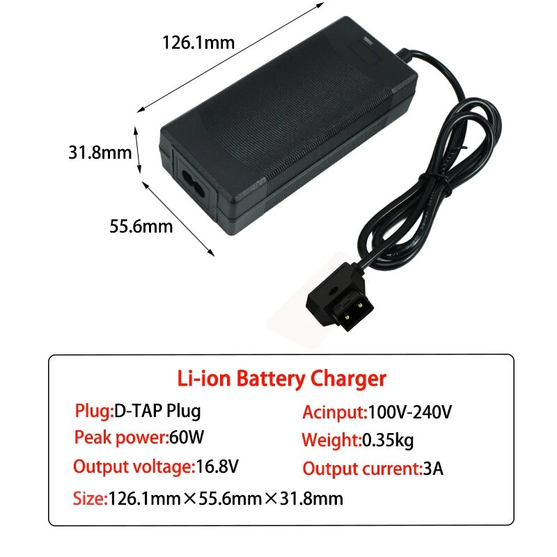 Зарядное устройство D-TAP 16.8V 3A, ЕС, D-TAP