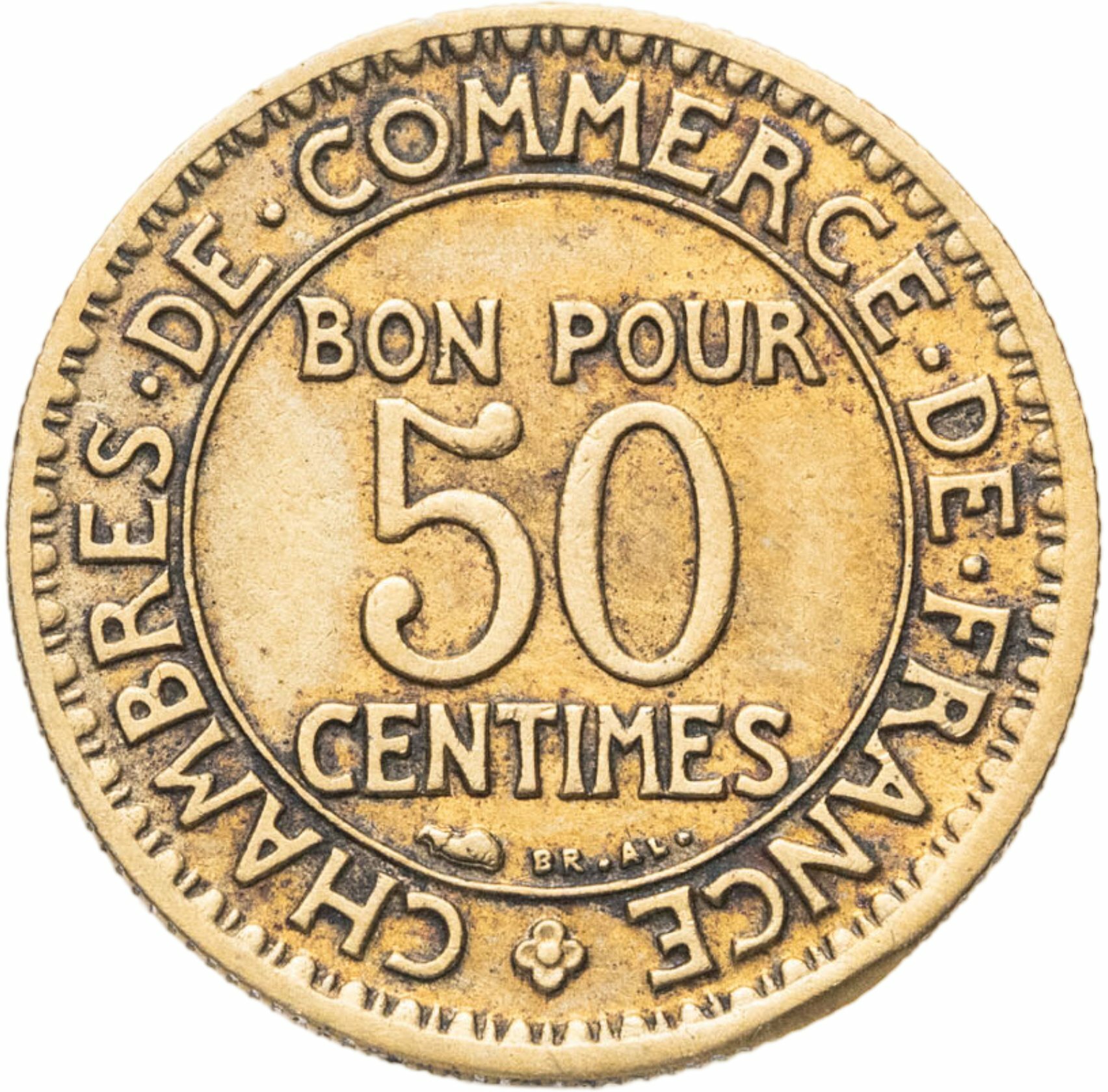 Франция 50 сантимов (centimes) 1929