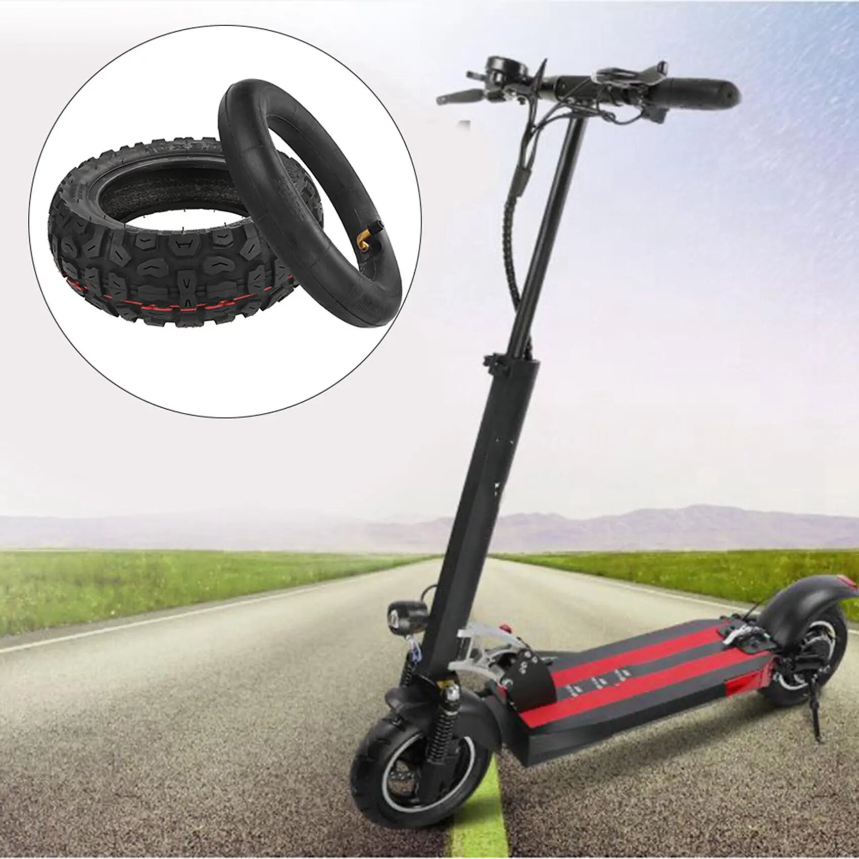 Бескамерные шины 10x3.0 для скутера Kugoo M4 Pro