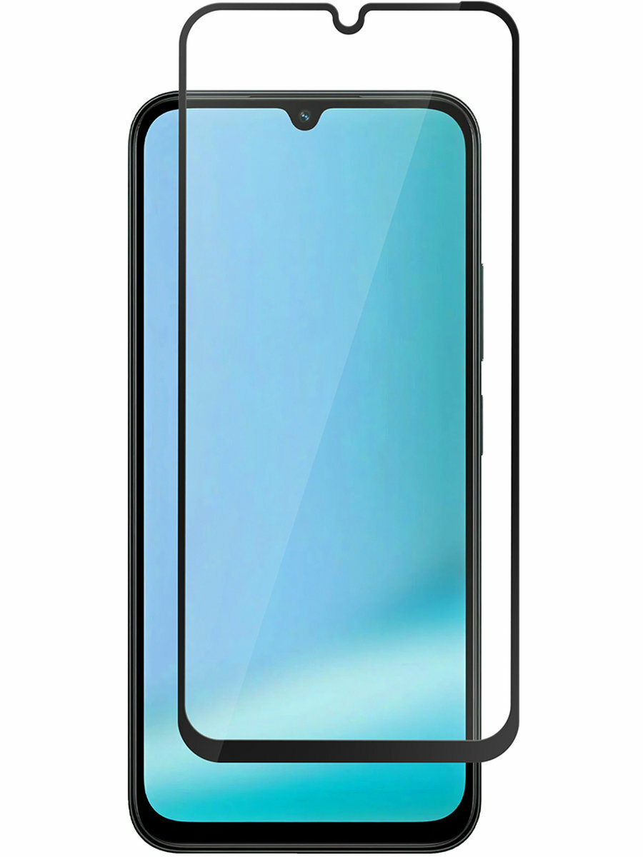Защитное стекло BoraSCO, для Xiaomi REDMI A7 Pro, черная рамка
