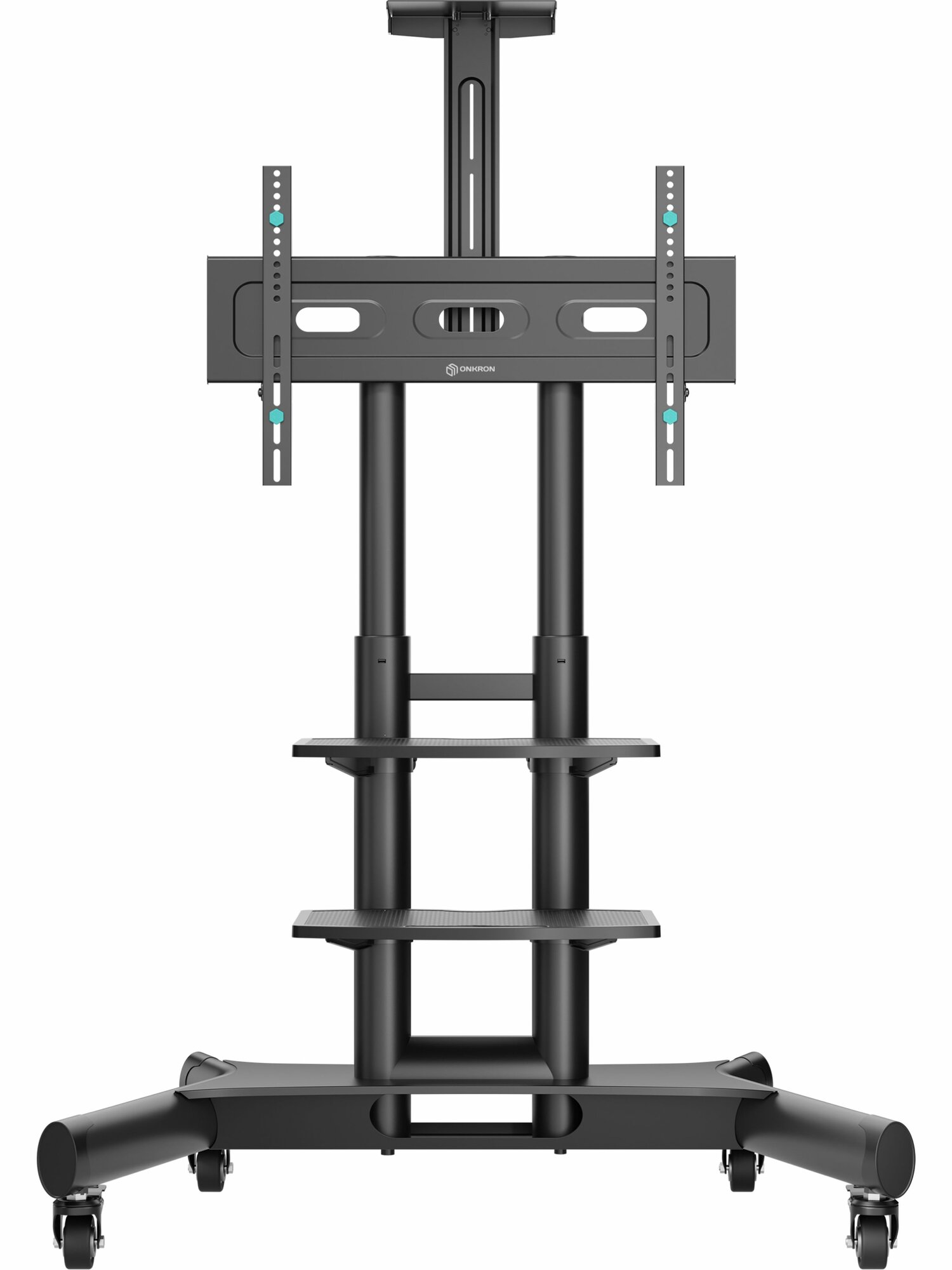 Стойка для телевизора 40"-70" ONKRON TS1552 напольная / подставка для телевизора, до 60,5 кг, чёрная