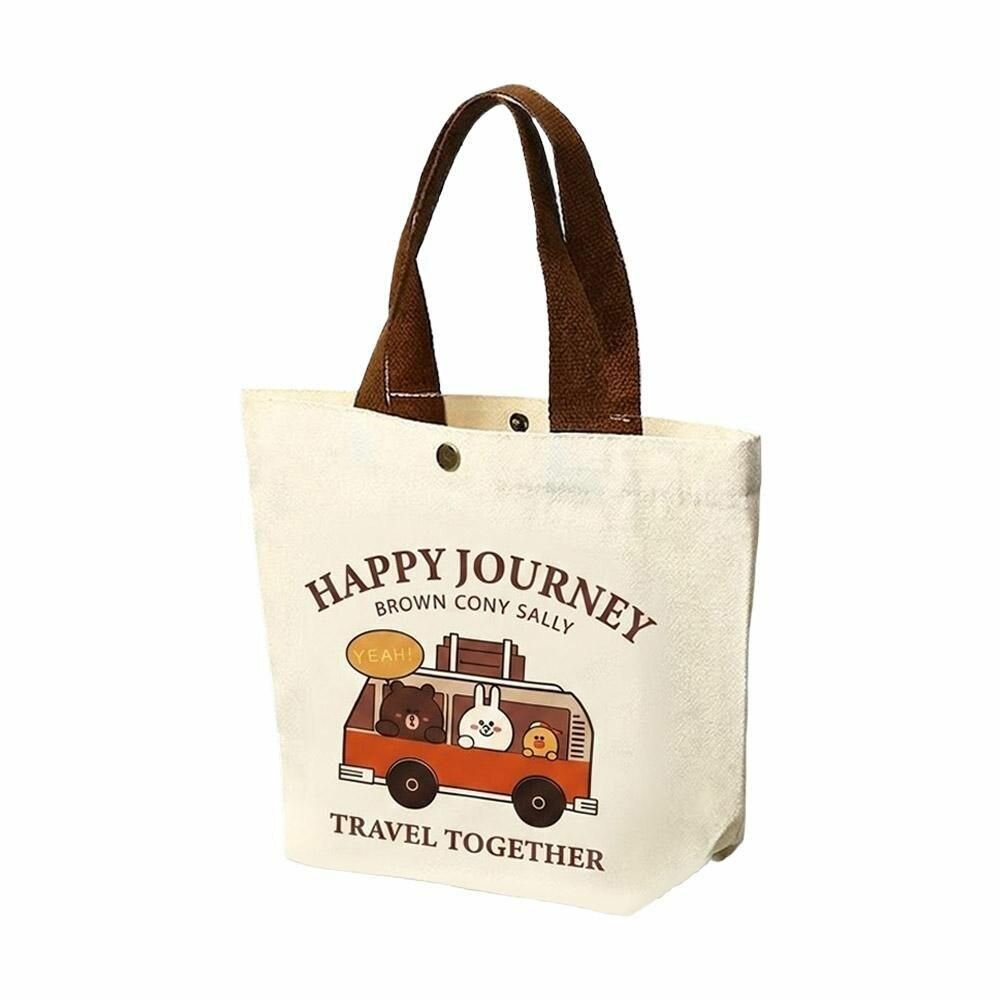 Холщовая сумка-тотализатор all-match tote bag
