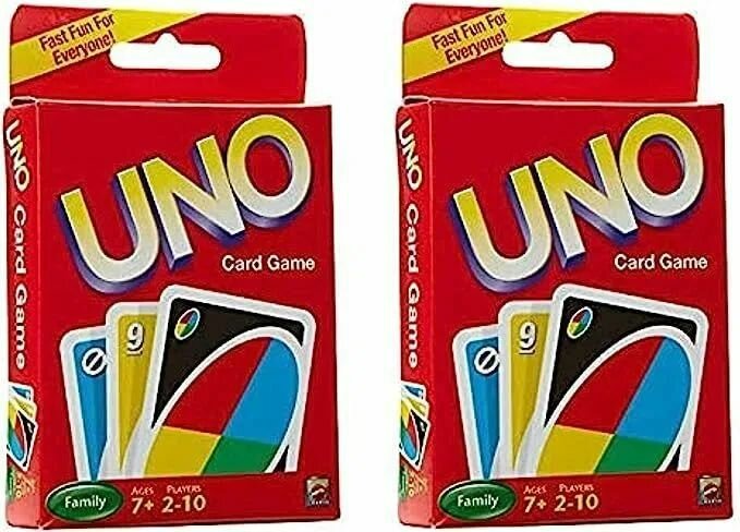 Настольная карточная игра UNO мини 2 уп