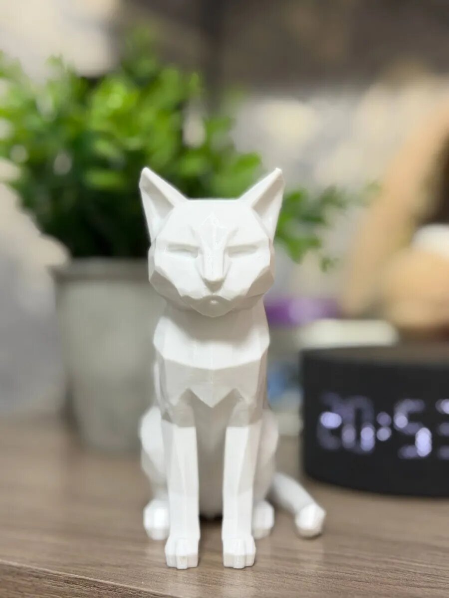 Кошка статуэтка для интерьера