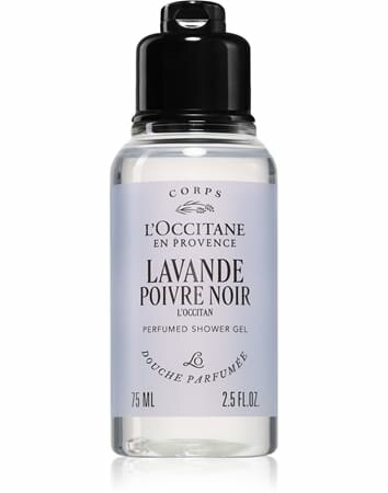 Средство для душа L'Occitane Lavande Poivre Noir Perfumed Shower Gel, 75 мл