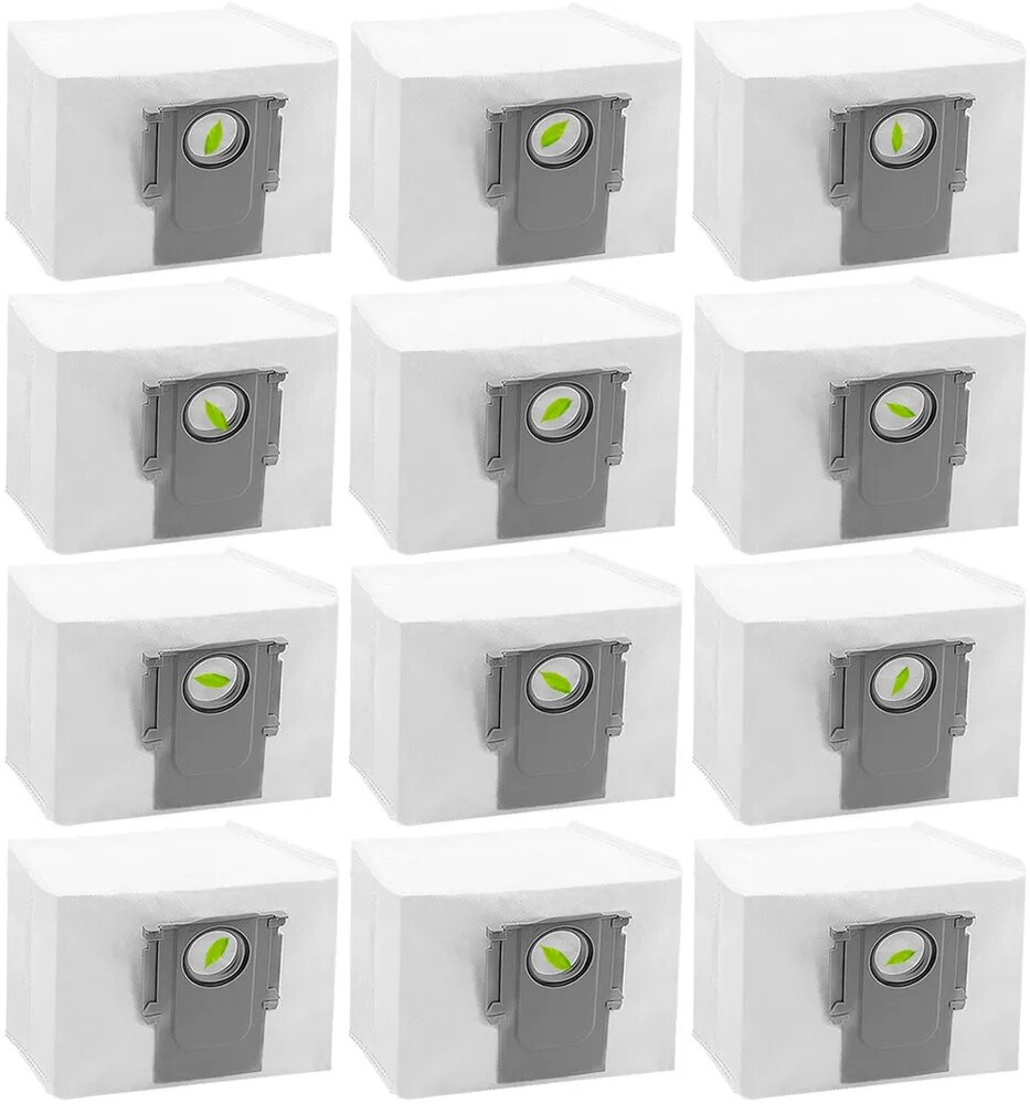 Мешок пылесборник для робота-пылесоса Roborock S7 MaxV Ultra Q5 Q5+ Q7 Q7+ Q7 Max Q7 Max+ Q8 Max Plus Q Revo