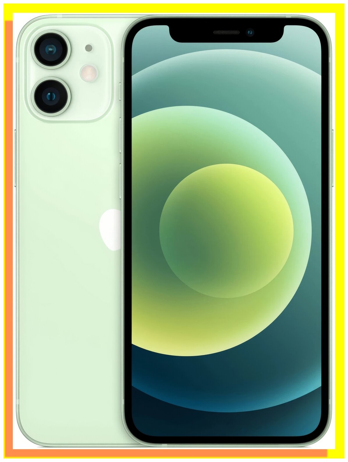 Смартфон Apple iPhone 12, 4ГБ/256ГБ, 5G, Dual nano-SIM, Зелёный/Green
