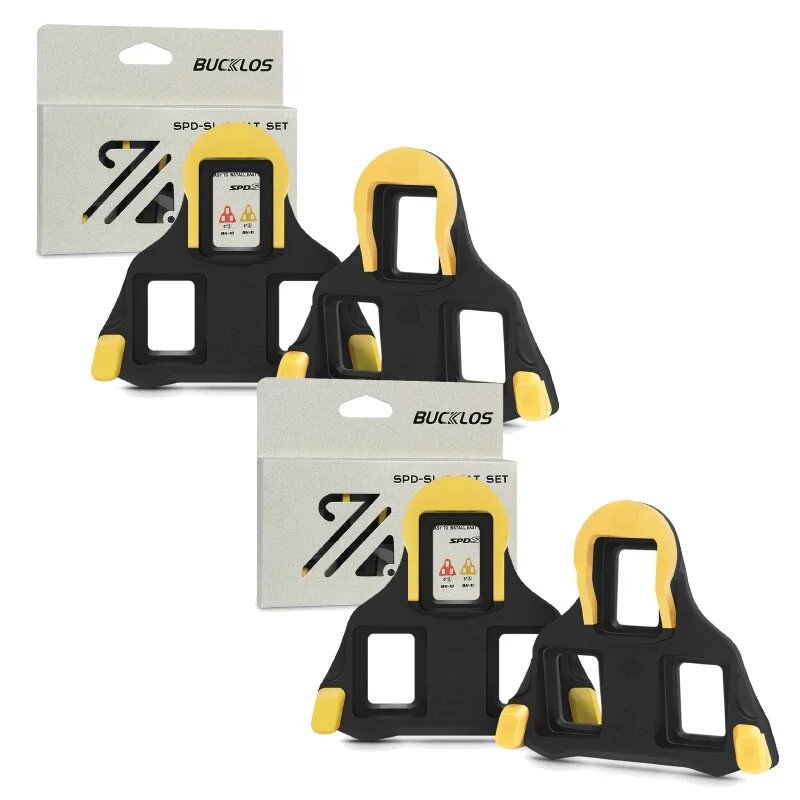 BUCKLOS Педали велосипедные SPD-SL, 2PC BH11-6 Degree