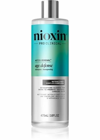 Шампунь для волос Nioxin Age defense, для всех типов волос, для мужчин, 475 мл
