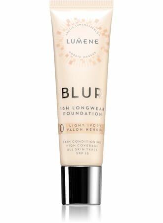 Тональный крем Lumene Blur 16h Longwear, оттенок 0 Light Ivory (Cool), 30 мл