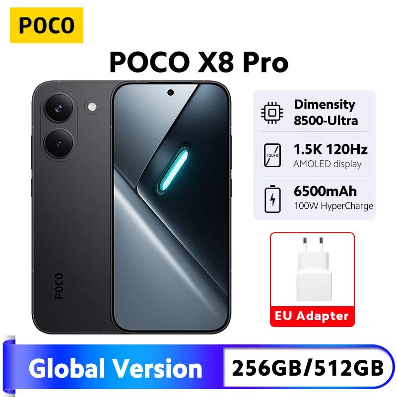 Смартфон Poco X8 Pro, 8/256ГБ, global — фото 1