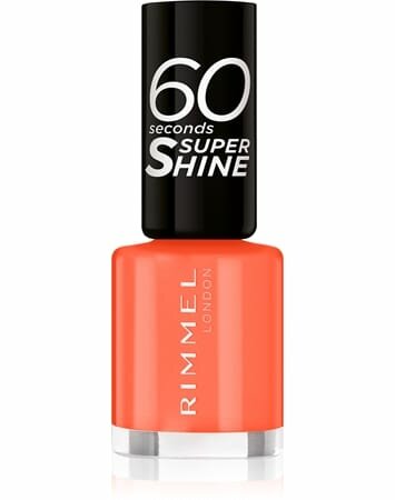 Лак для ногтей Rimmel 60 Seconds Super Shine, оранжевый, 8 мл