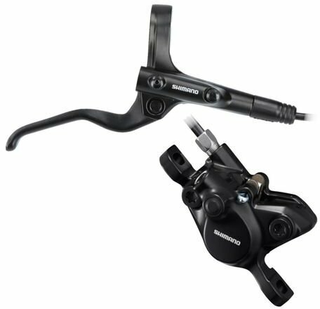 Тормоз дисковый гидравлический Shimano BR-MT200, задний, 1700 мм, без упаковки Черный