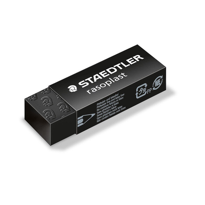 Ластик STAEDTLER 526 B20-9, для офисного учебного экзамена по рисованию, черный