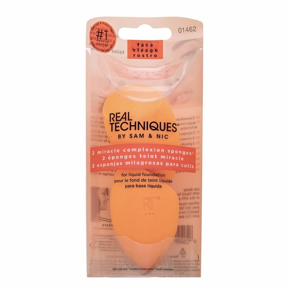 Спонж косметический Real Techniques 2 Miracle Complexion Sponges